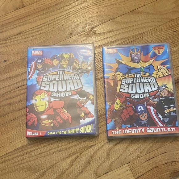 Marvel | Toys | Marvel Super Hero Squad Show Dvd Set | Poshmark